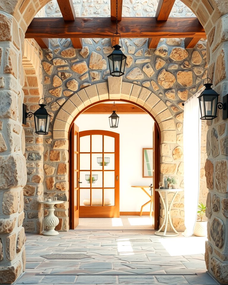 25 Stone Porch Ideas to Enhance Your Home's Curb Appeal