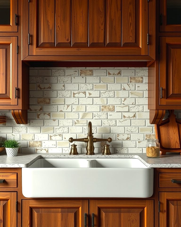 25 Rustic Backsplash Ideas for a Farmhouse Kitchen