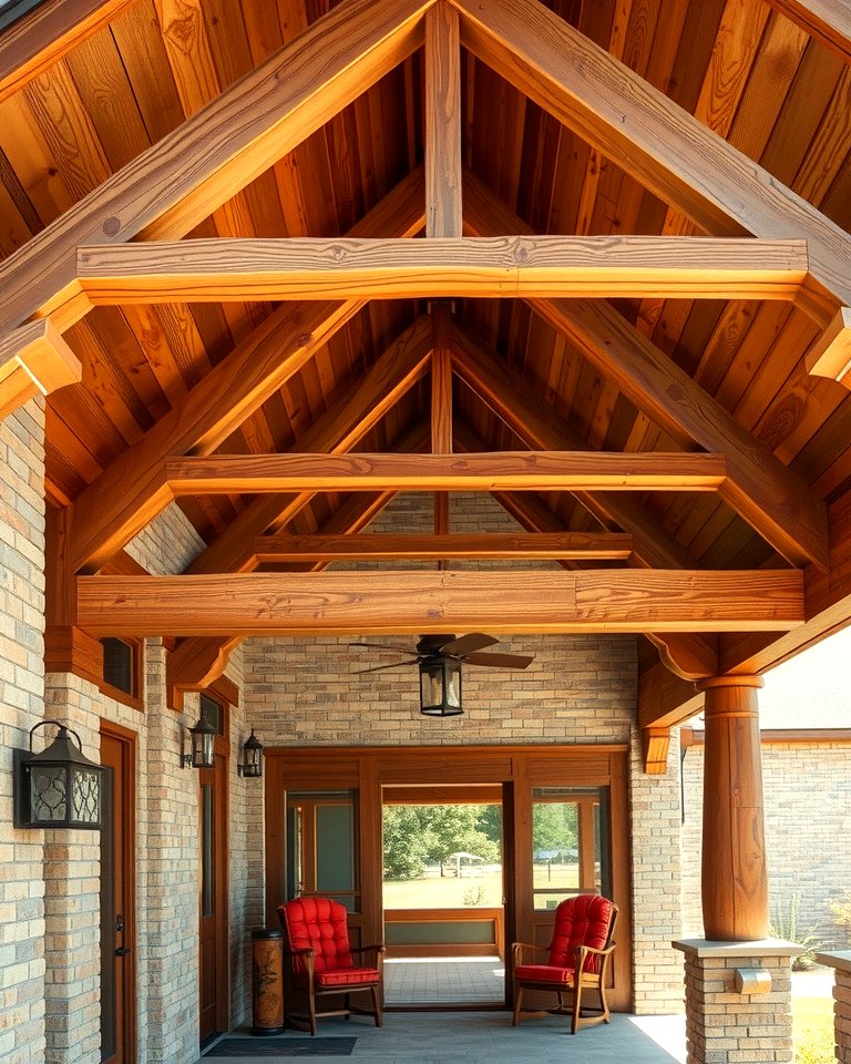 25 Open Gable Porch Ideas for a Welcoming Entrance