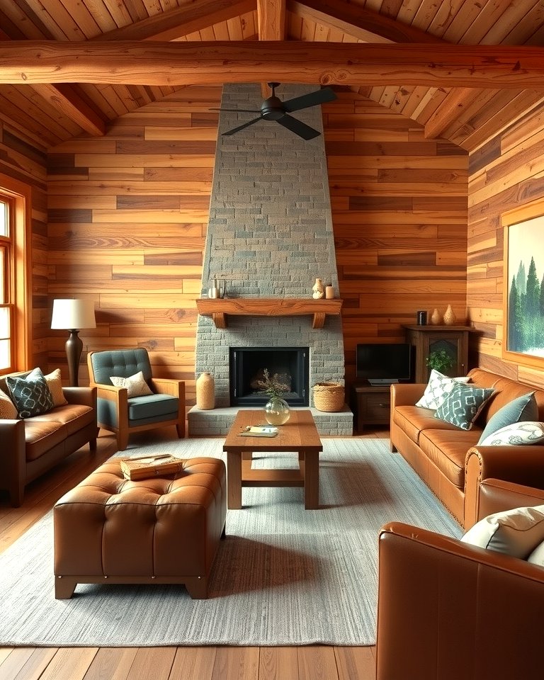 25 Shiplap Living Room Ideas for a Rustic Charm