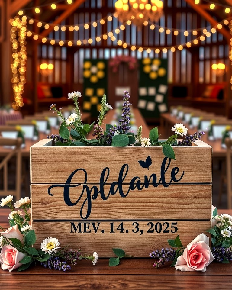 30 Creative Wedding Card Box Designs for Guests