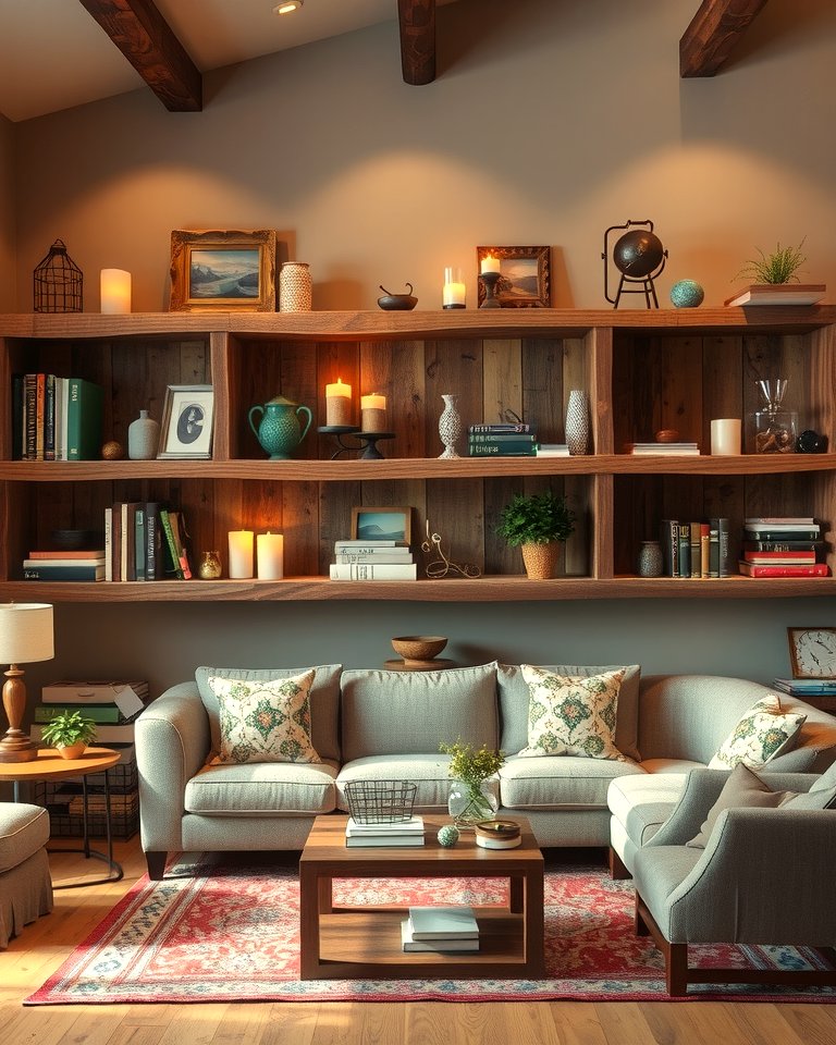 30 Living Room Shelf Ideas for Stylish Storage Solutions