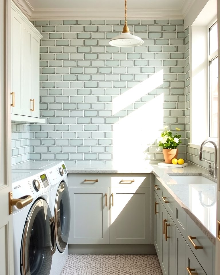 25 Sage Green Laundry Room Ideas for a Fresh Look