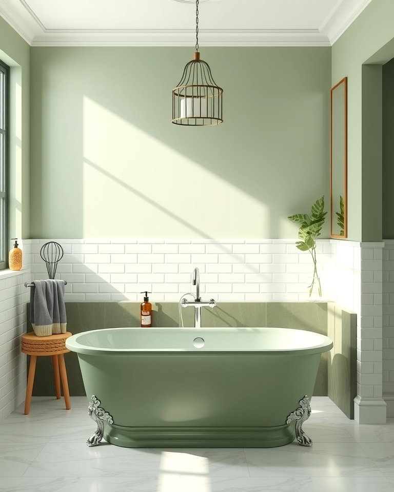 25 Sage Green Bathroom Ideas for a Fresh and Calming Space