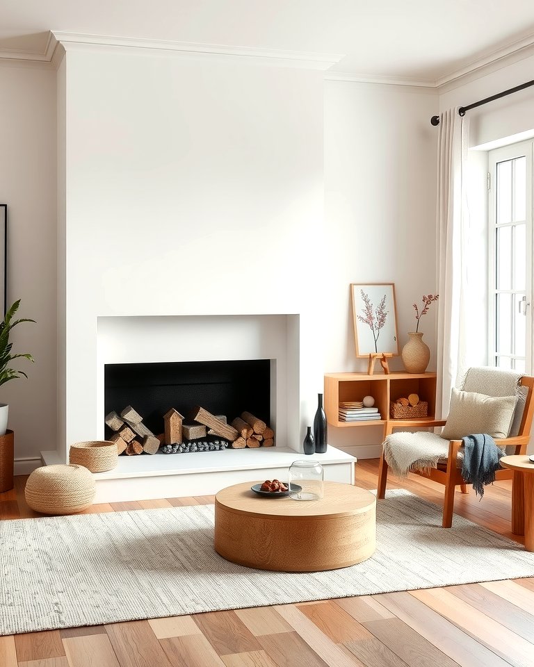 25 White Fireplace Ideas to Warm Up Your Living Room