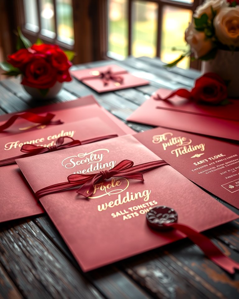 30 Red Wedding Theme Ideas for Bold and Romantic Celebrations