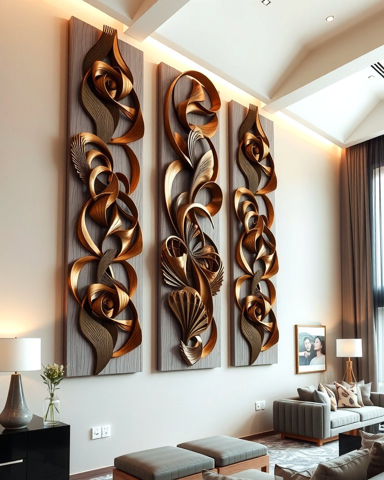 30 High Ceiling Wall Decor Ideas for Tall Interior Spaces