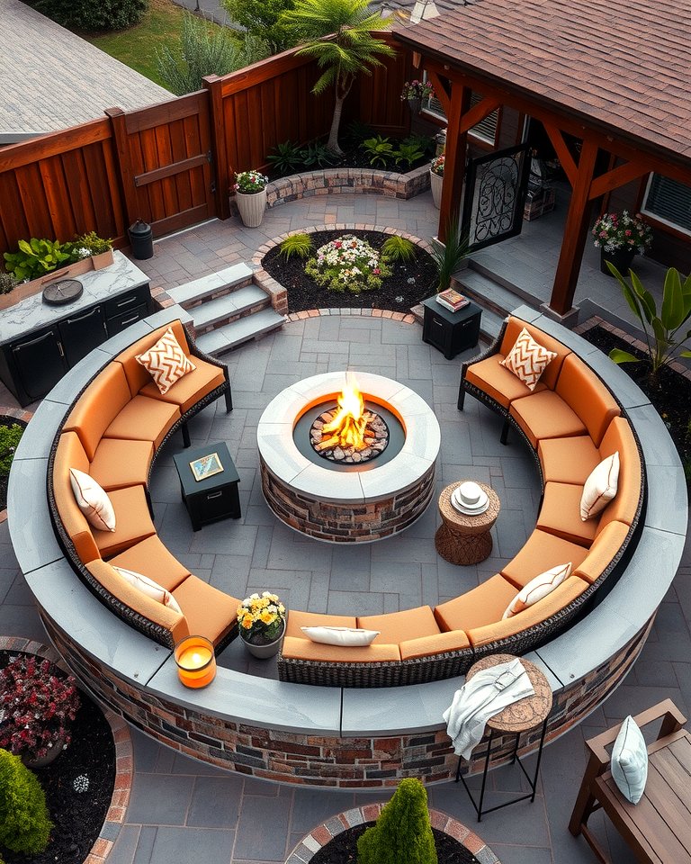 25 Semi Circle Patio Ideas and Inspiration for Your Backyard