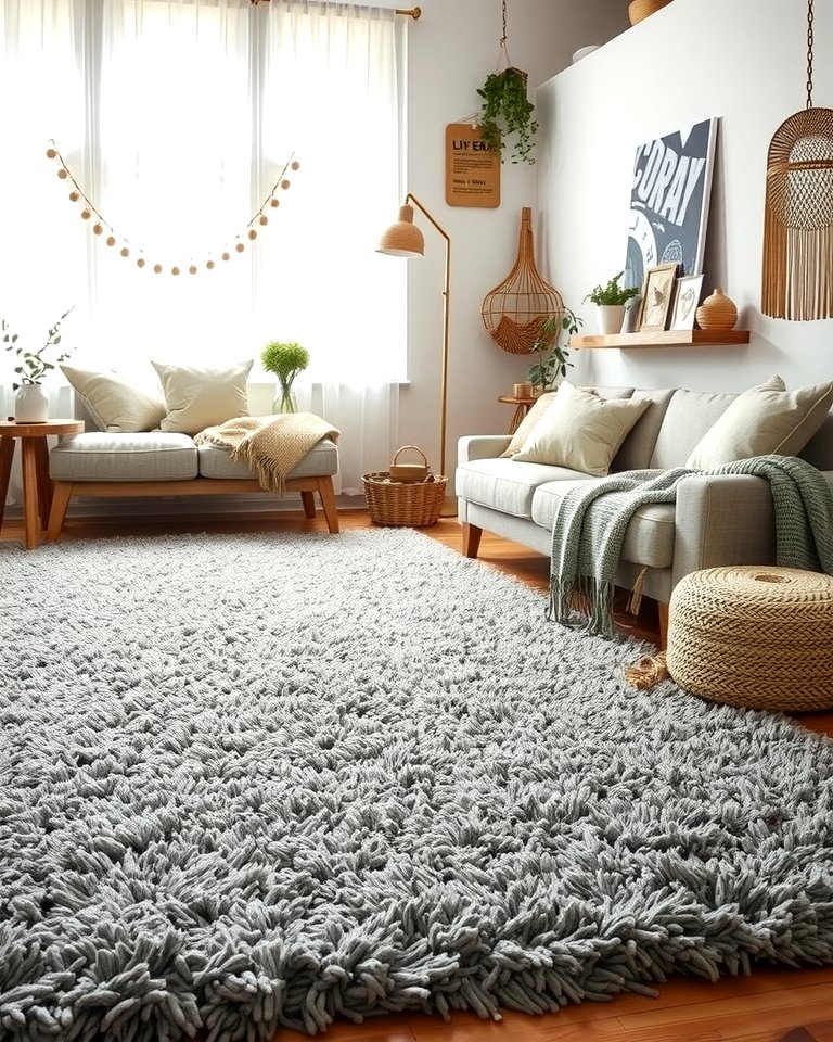 30 Grey Carpet Living Room Ideas for Cozy Neutral Spaces