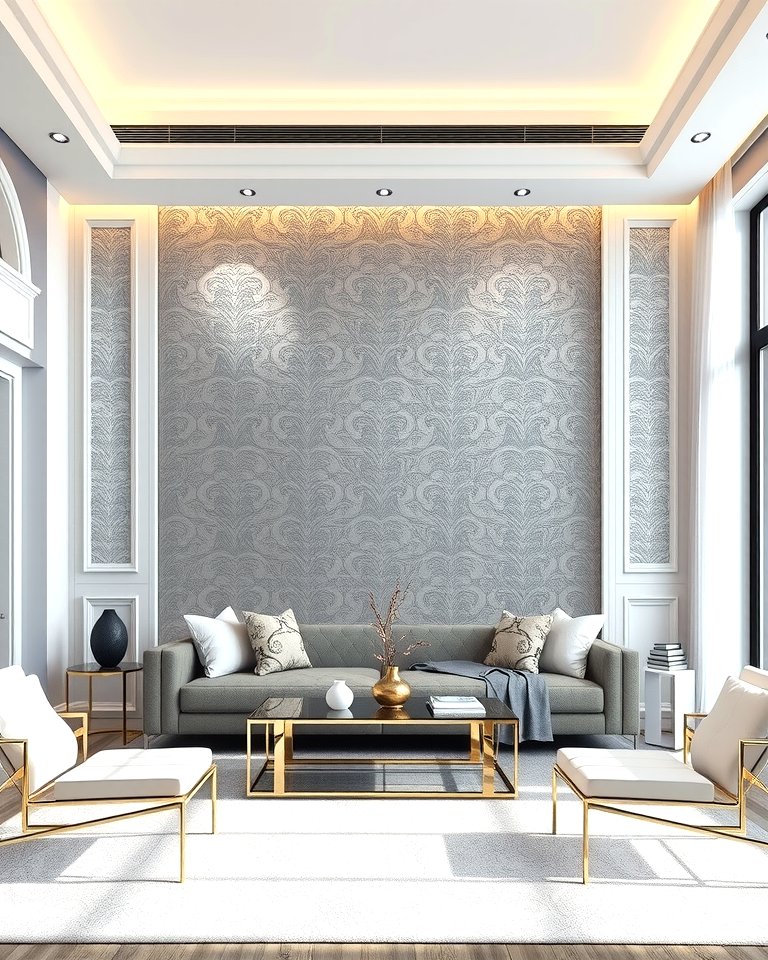 25 Silver Living Room Ideas for a Modern and Elegant Look