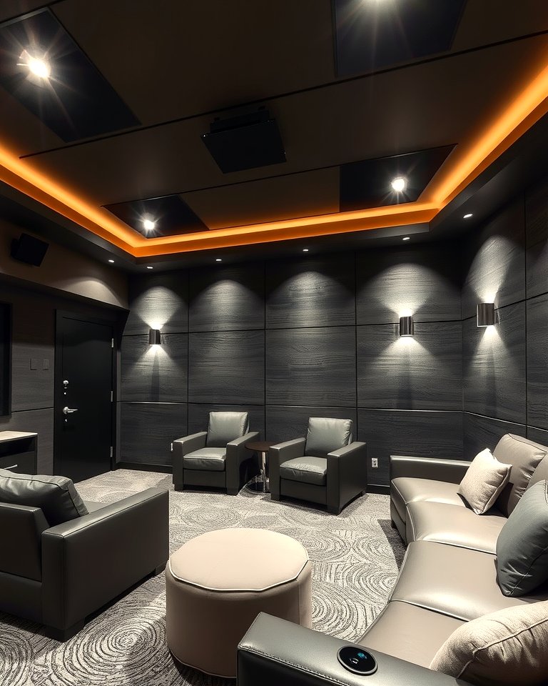 30 Home Theater Paint Colors for Immersive Entertainment
