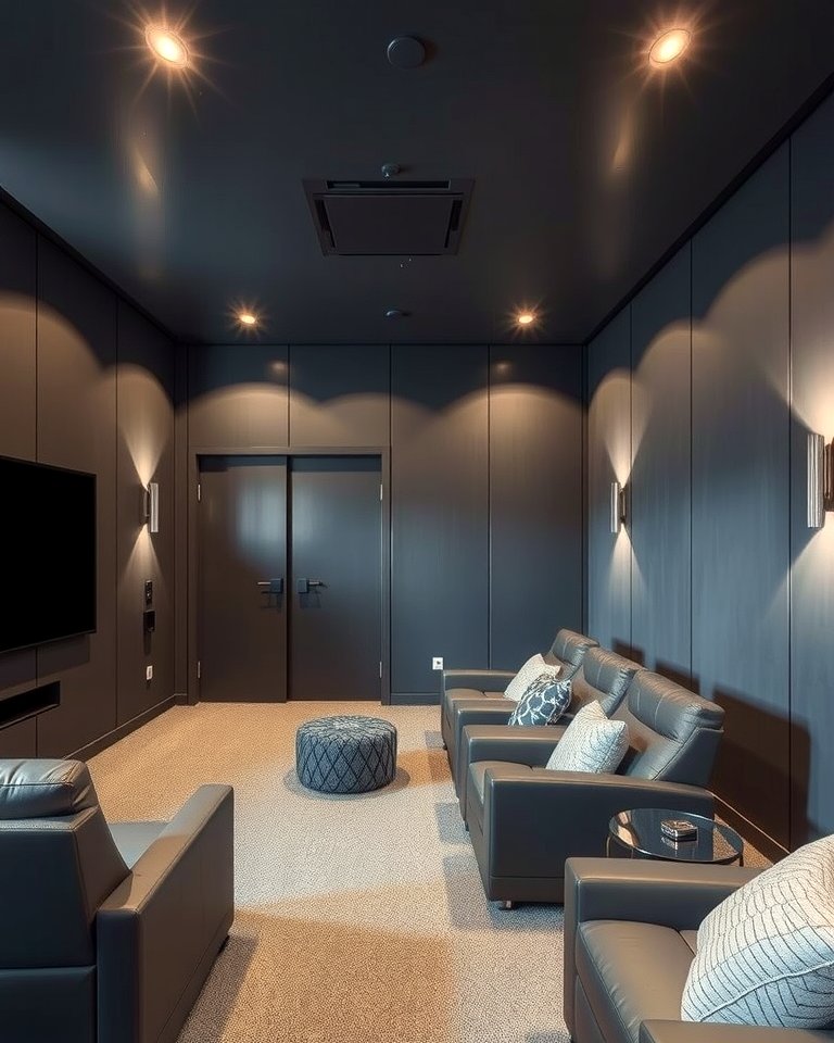 30 Home Theater Paint Colors for Immersive Entertainment