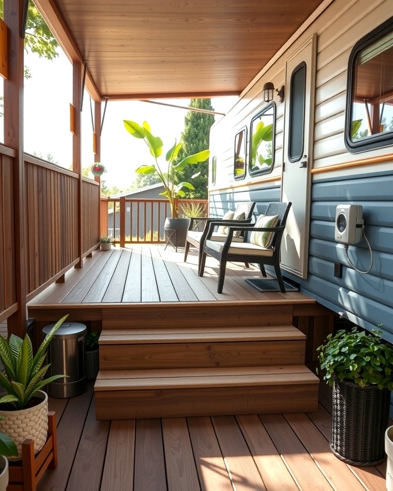 25 Mobile Home Deck Ideas to Enhance Your Outdoor Living