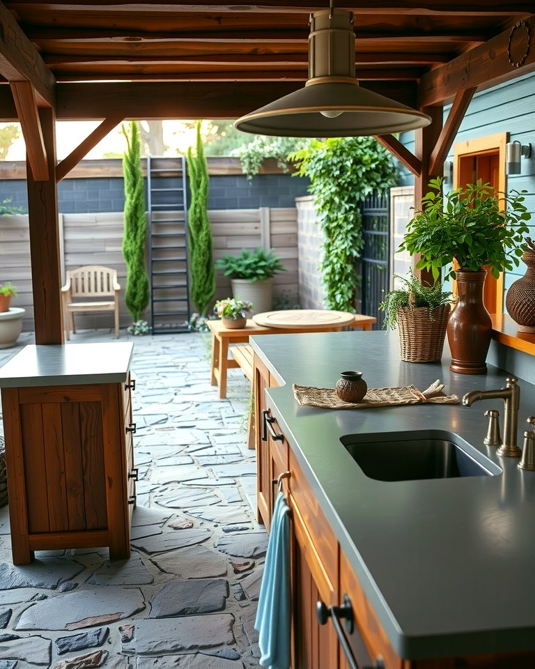 25 Outdoor Countertop Ideas for Functional Spaces