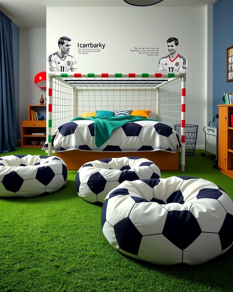 30 Sporty Soccer Bedroom Ideas for Young Athletes