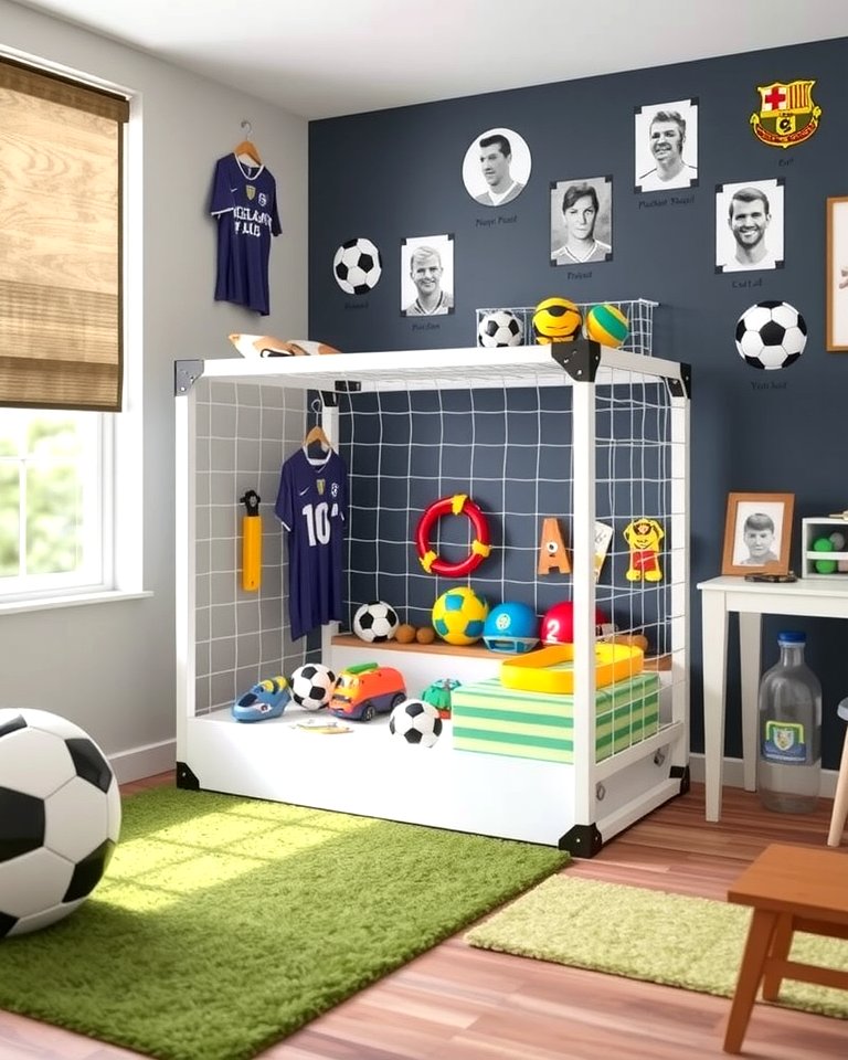 30 Sporty Soccer Bedroom Ideas for Young Athletes