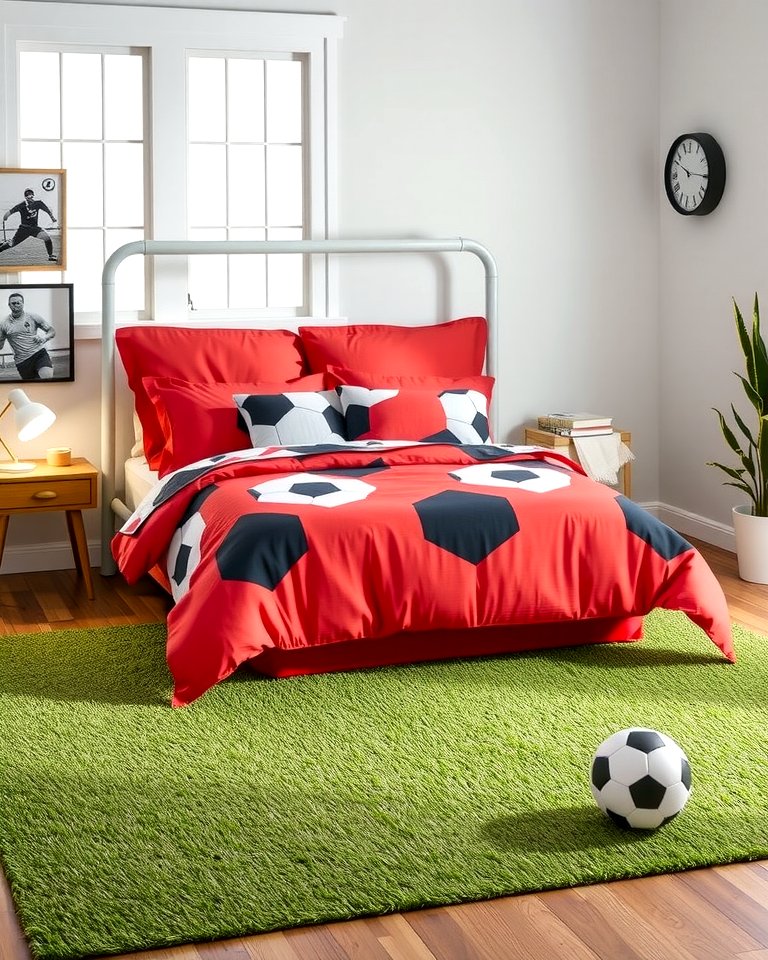 30 Sporty Soccer Bedroom Ideas for Young Athletes