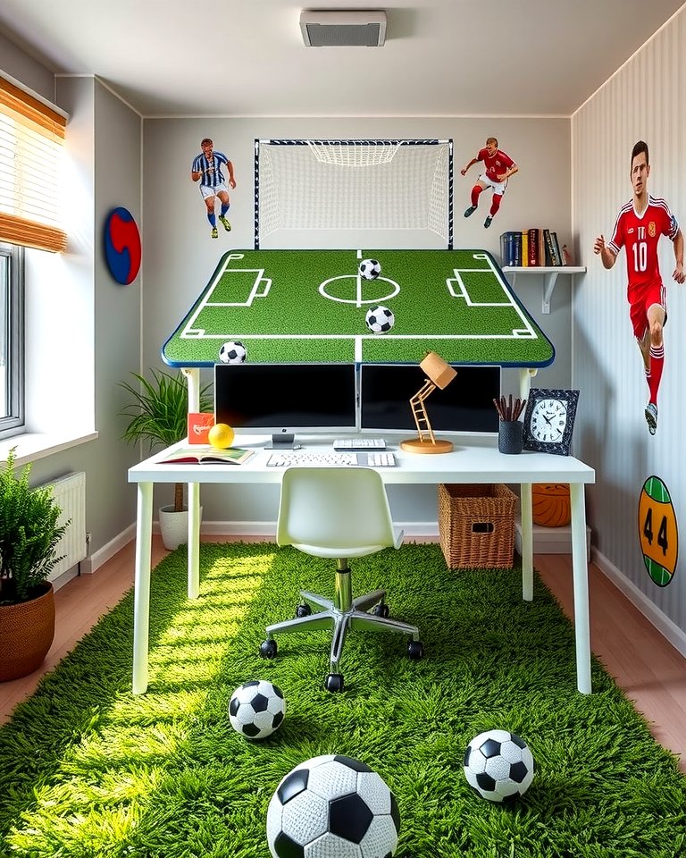 30 Sporty Soccer Bedroom Ideas for Young Athletes