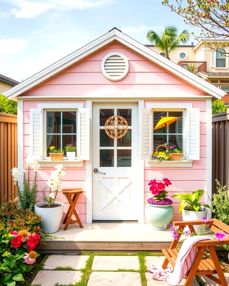 25 Shed Color Ideas to Brighten Your Outdoor Space