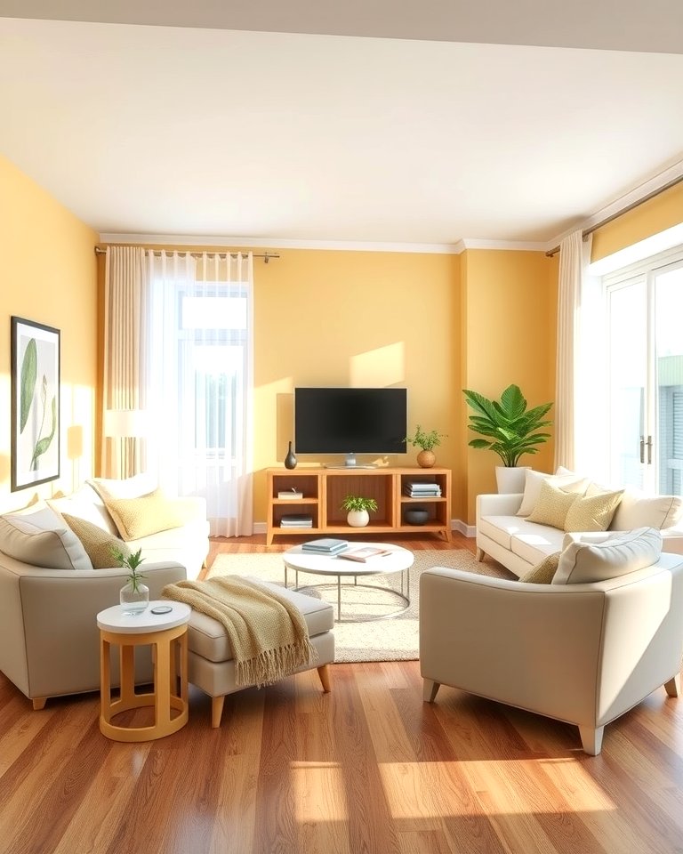 25 Yellow Living Room Ideas to Brighten Your Home