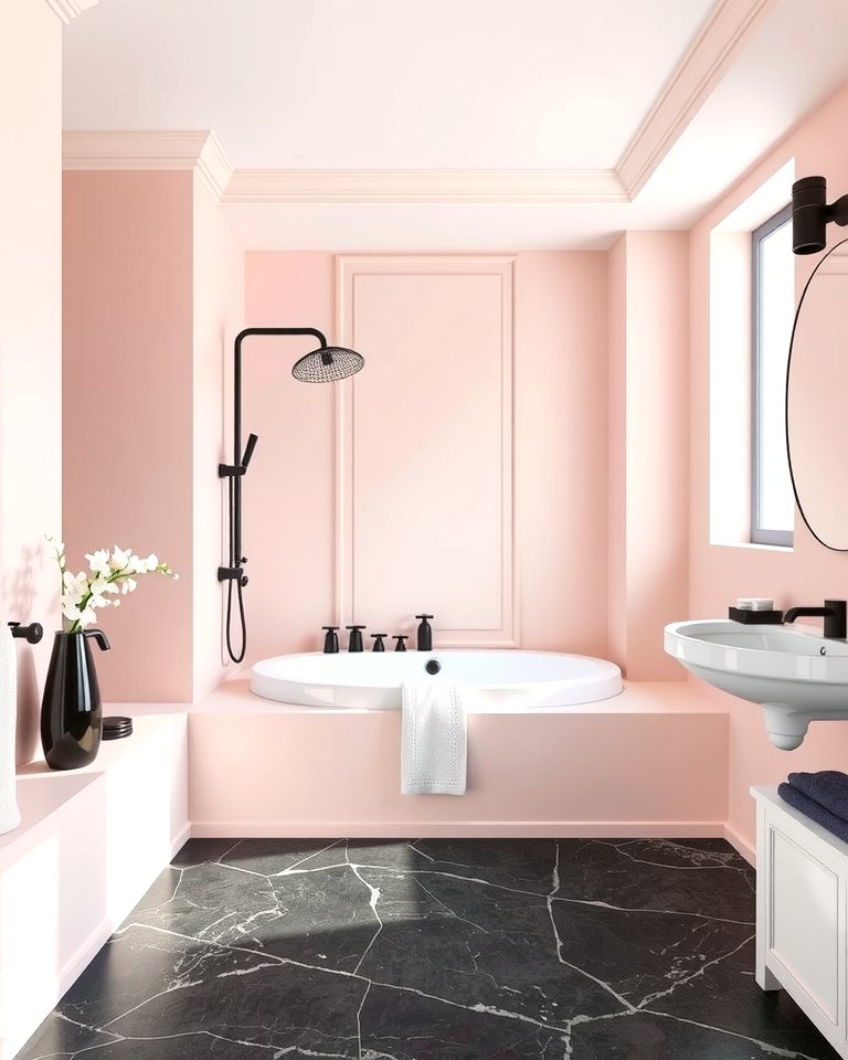 25 Pink and Black Bathroom Ideas for a Bold and Chic Look