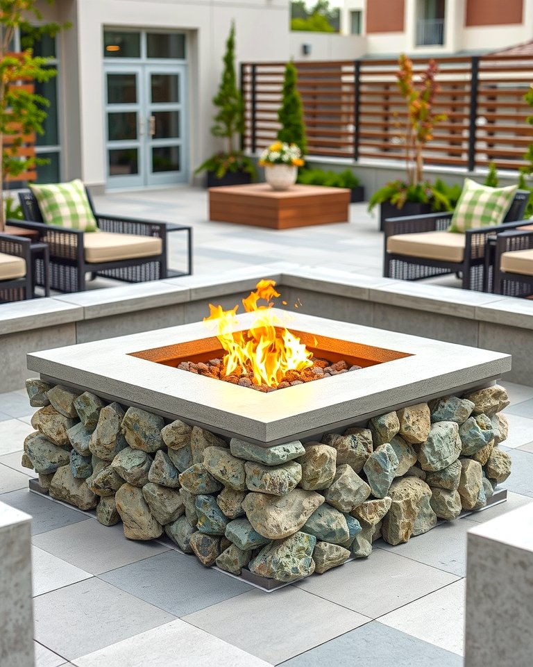 25 Rock Fire Pit Ideas for Outdoor Gatherings