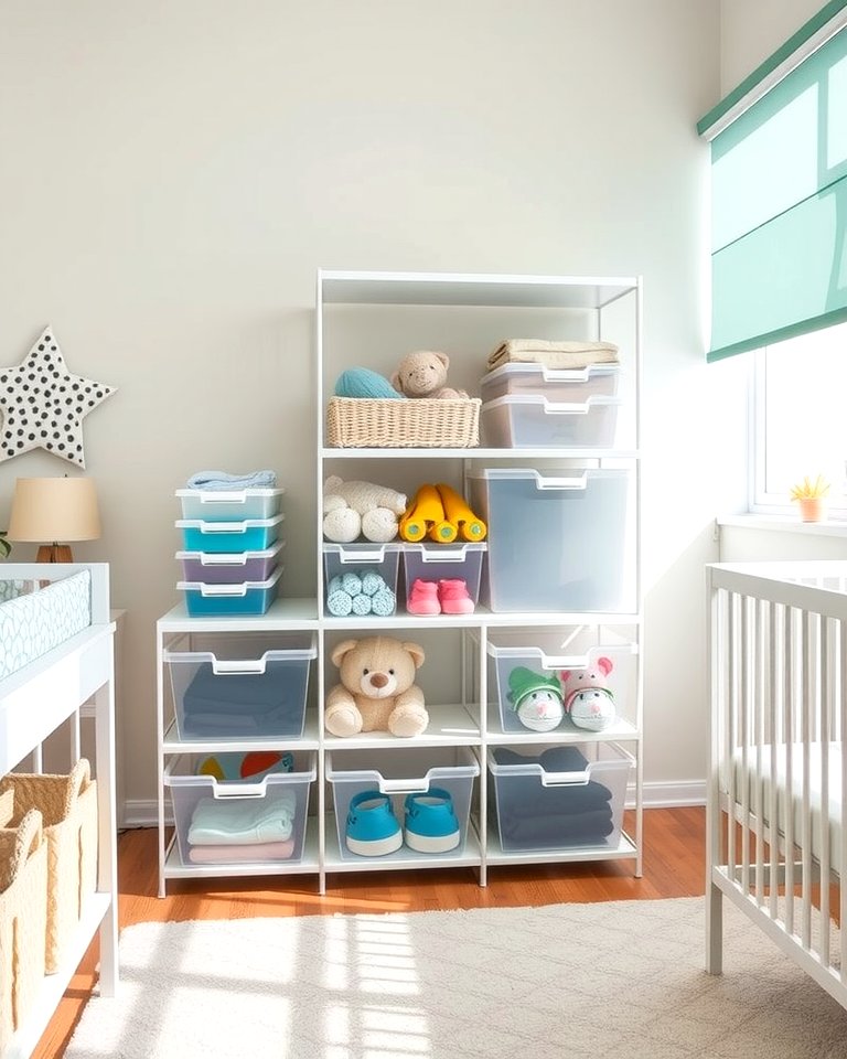 25 Nursery Storage Ideas for a Clutter-Free Space
