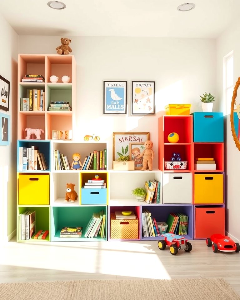 25 Playroom Storage Ideas to Keep Your Kids' Space Organized