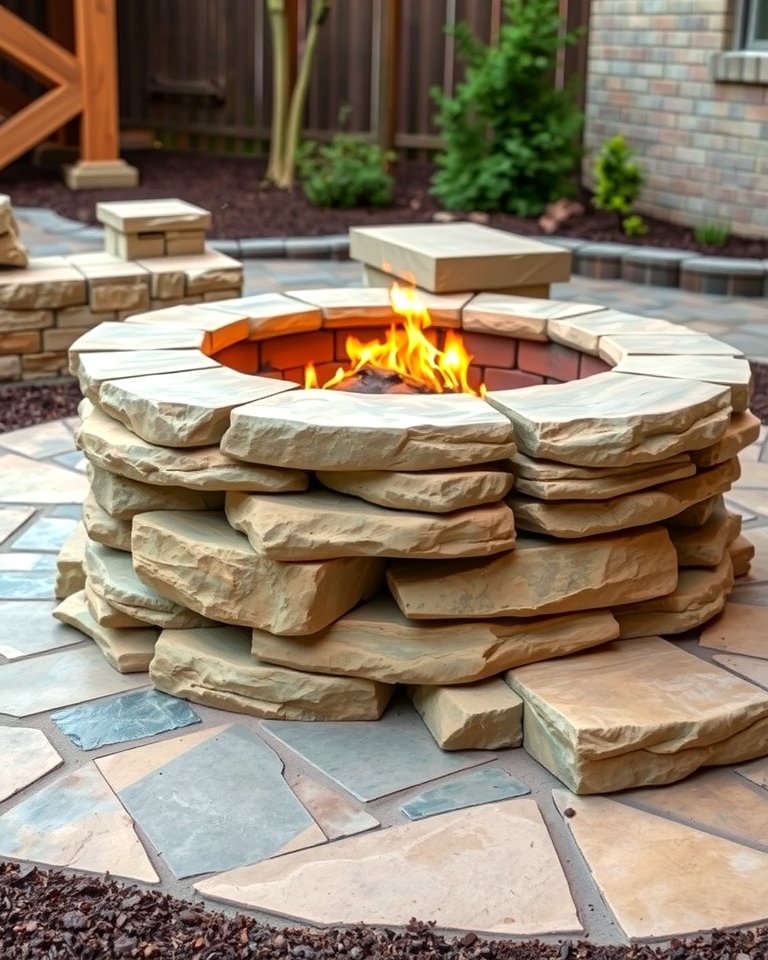 25 Rock Fire Pit Ideas for Outdoor Gatherings
