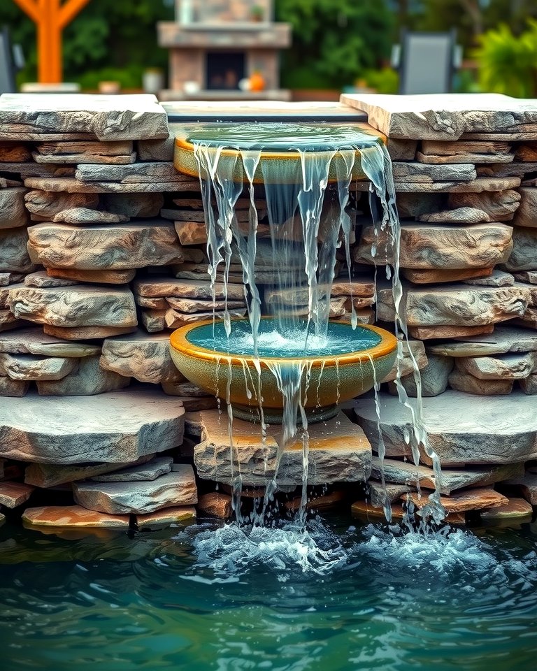 25 Small Pool Waterfall Ideas for Your Backyard