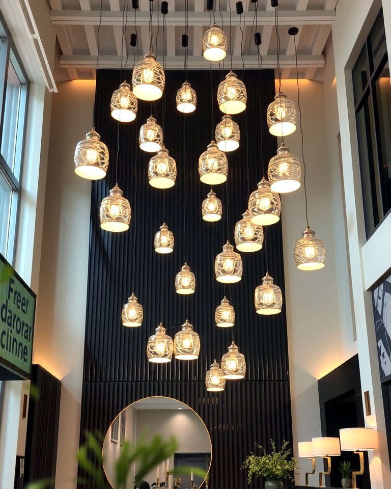 30 High Ceiling Wall Decor Ideas for Tall Interior Spaces