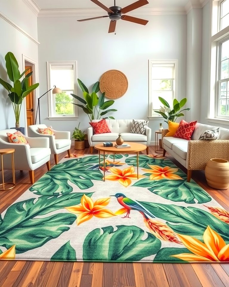 25 Tropical Living Room Ideas for a Vibrant Space