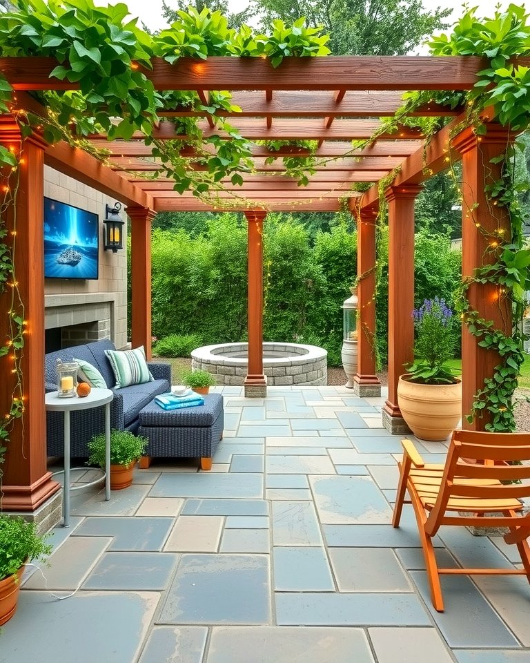 25 Stone Patio Ideas for Natural Outdoor Beauty