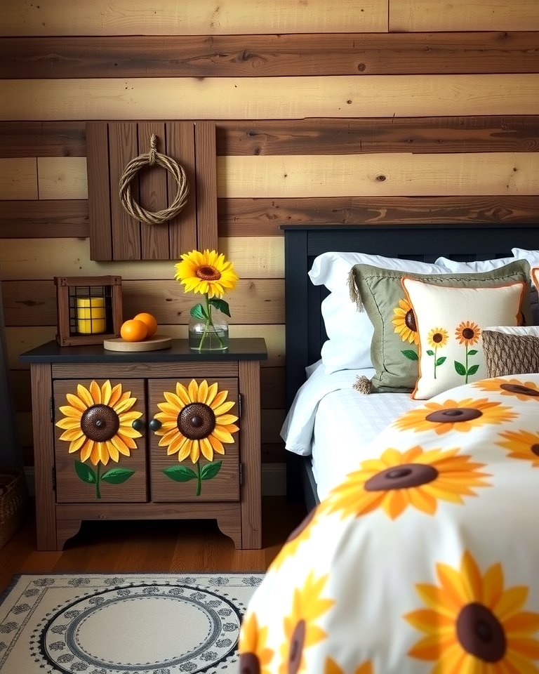 25 Sunflower Bedroom Ideas for a Bright and Cheerful Space