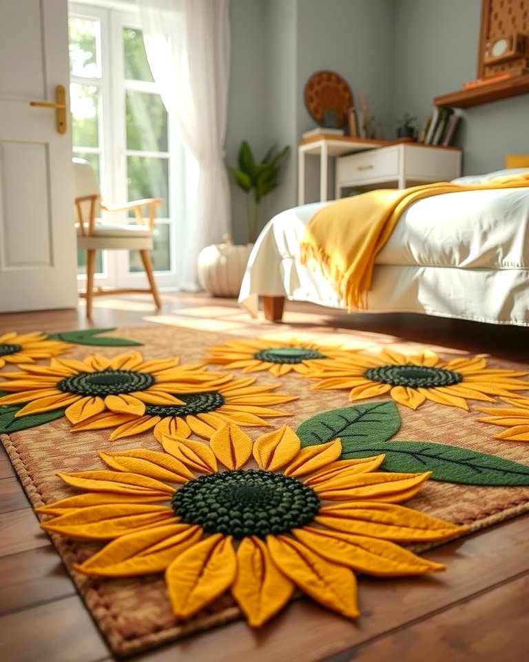 25 Sunflower Bedroom Ideas for a Bright and Cheerful Space