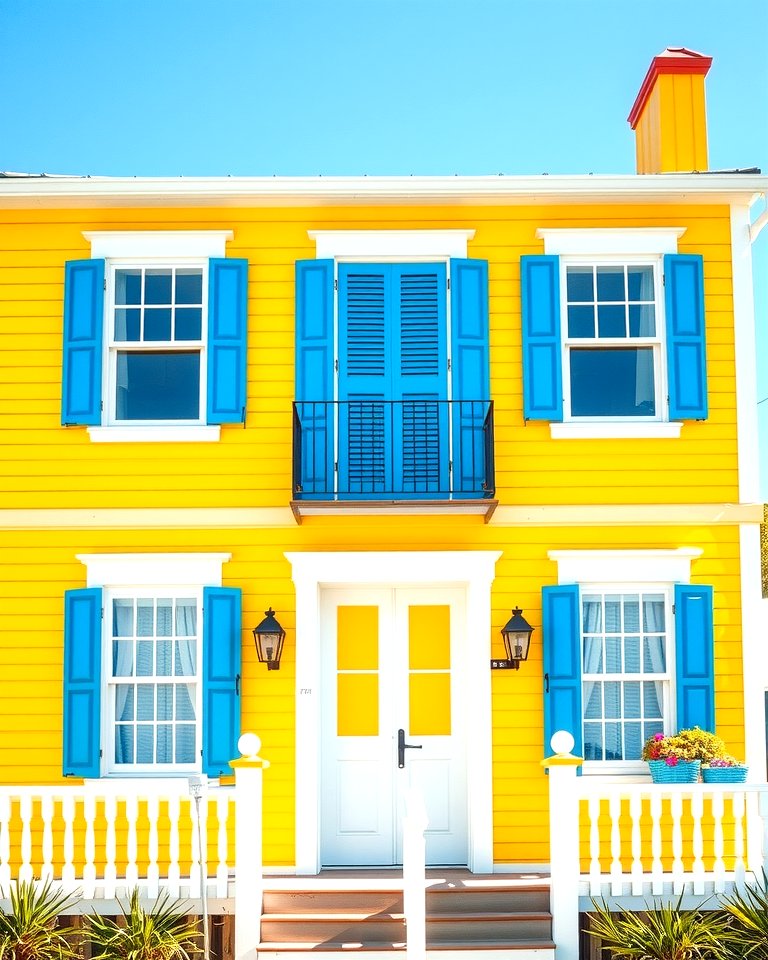 25 Yellow Exterior Home Ideas for a Bright Look