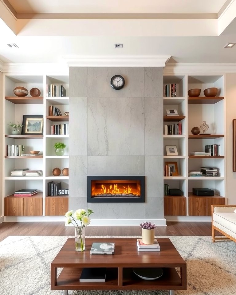 25 Off-center Fireplace Ideas for a Unique and Modern Living Room
