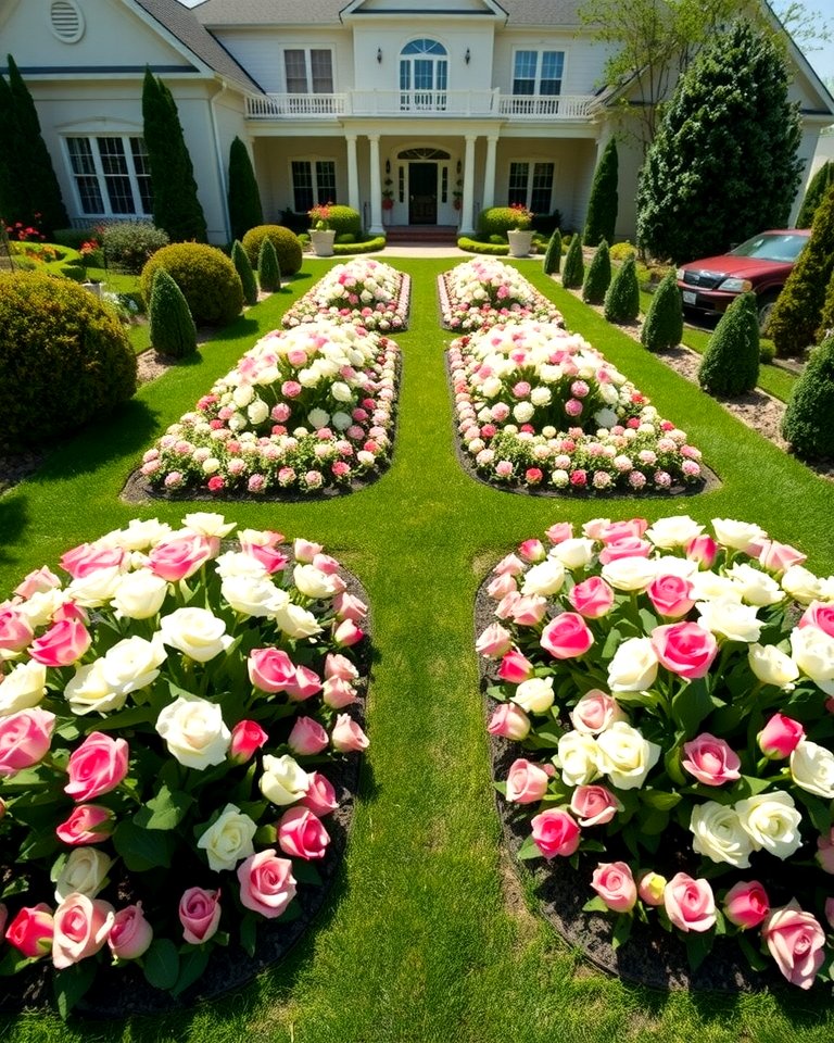 30 Front Yard Flower Bed Ideas for Curb Appeal Boost