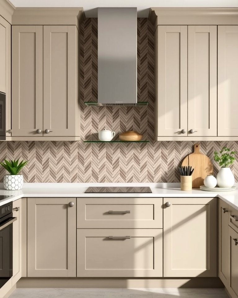 30 Stunning Taupe Kitchen Cabinet Designs for Modern Homes