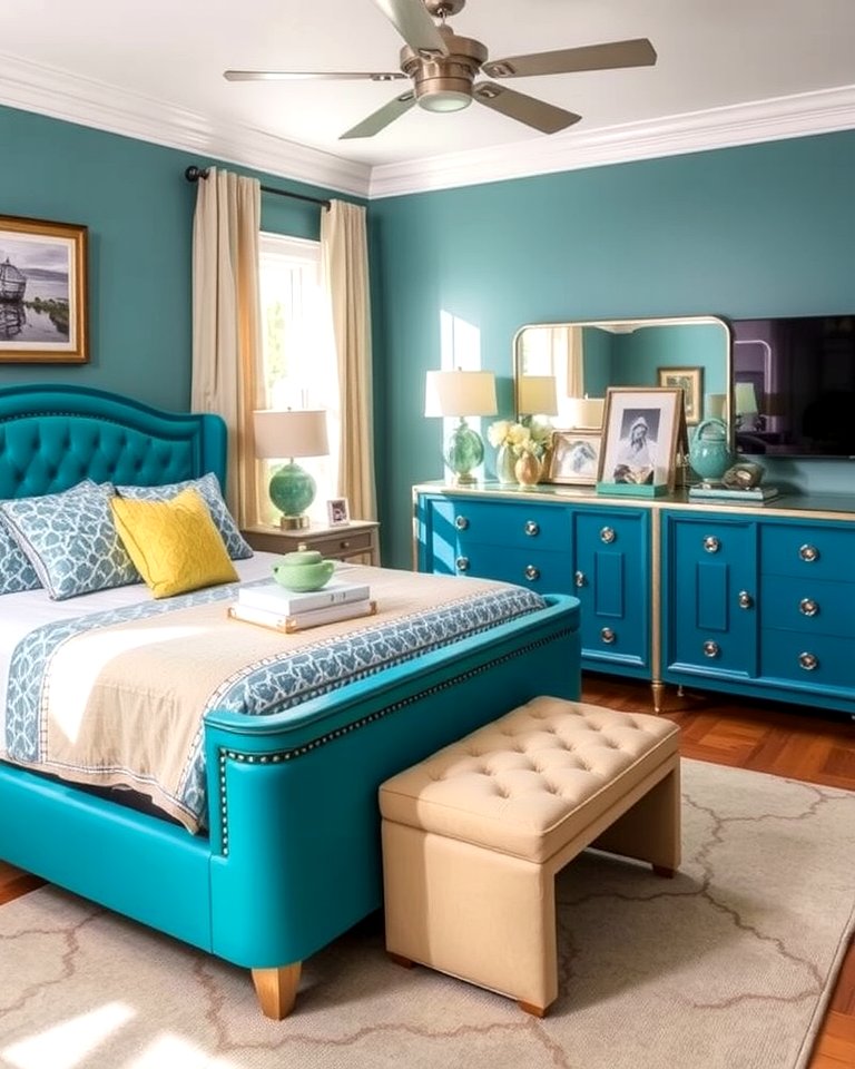 25 Teal Bedroom Ideas for a Serene and Stylish Space
