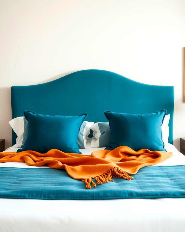 25 Teal and Orange Bedroom Ideas for a Vibrant Retreat