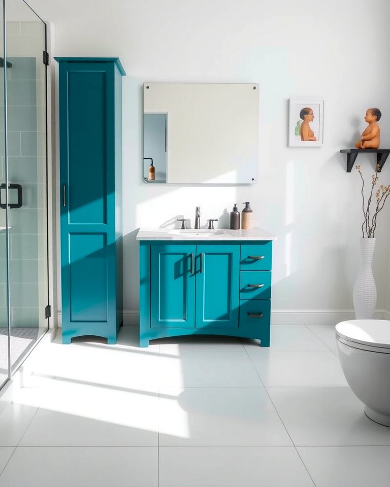 30 Soothing Teal Bathroom Design Ideas for 2024