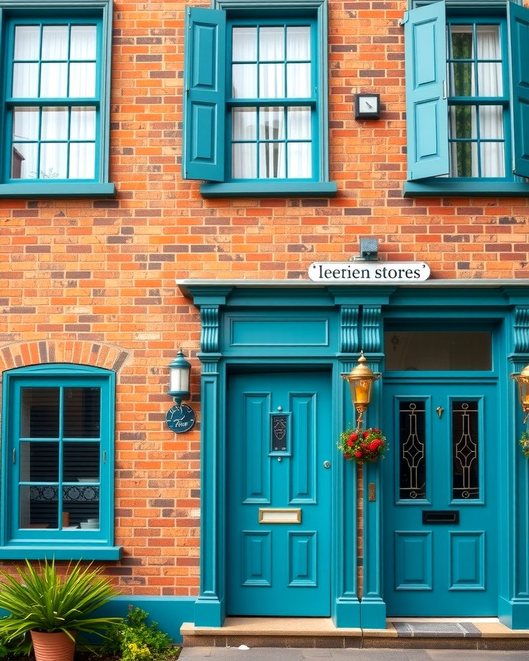 25 Teal House Exterior Ideas for a Bold and Beautiful Look