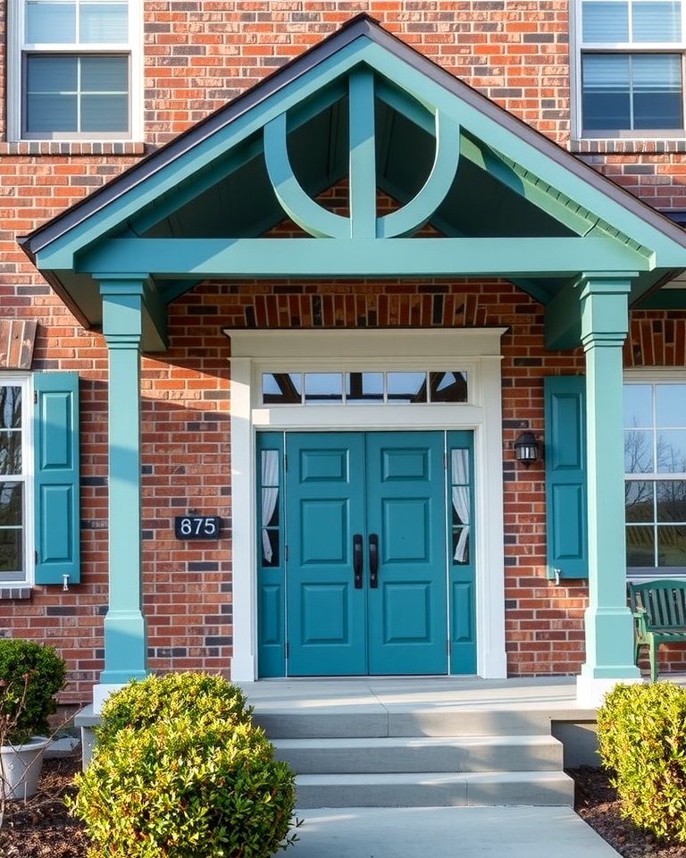 25 Teal House Exterior Ideas for a Bold and Beautiful Look