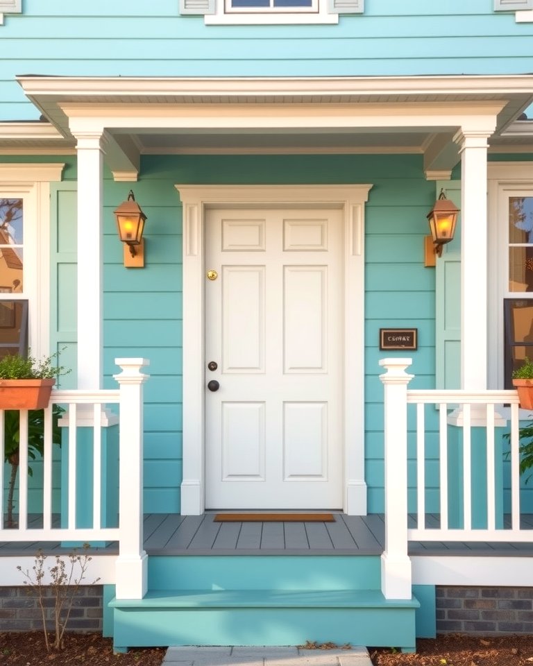 25 Teal House Exterior Ideas for a Bold and Beautiful Look