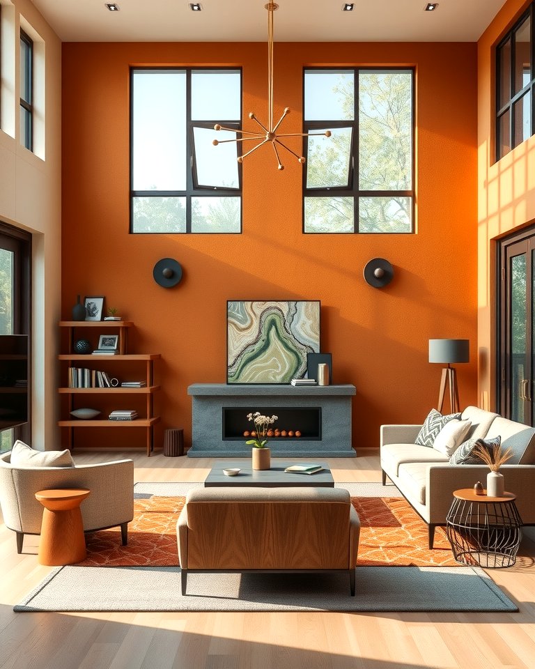 25 Terracotta Living Room Ideas for a Warm Vibe