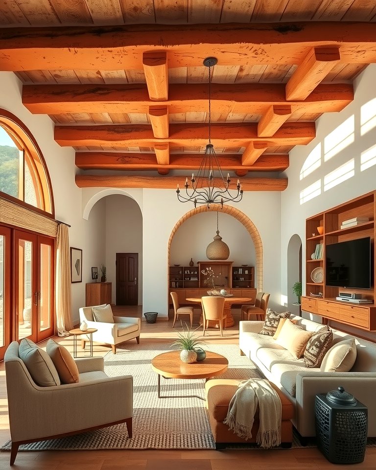 25 Terracotta Living Room Ideas for a Warm Vibe