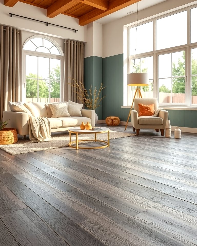 30 Grey Flooring Living Room Ideas for Modern Elegance
