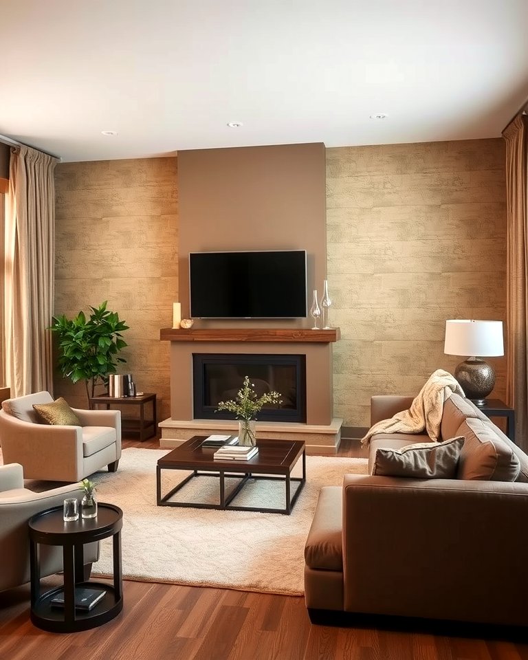 25 Tan Living Room Ideas for a Serene Ambiance