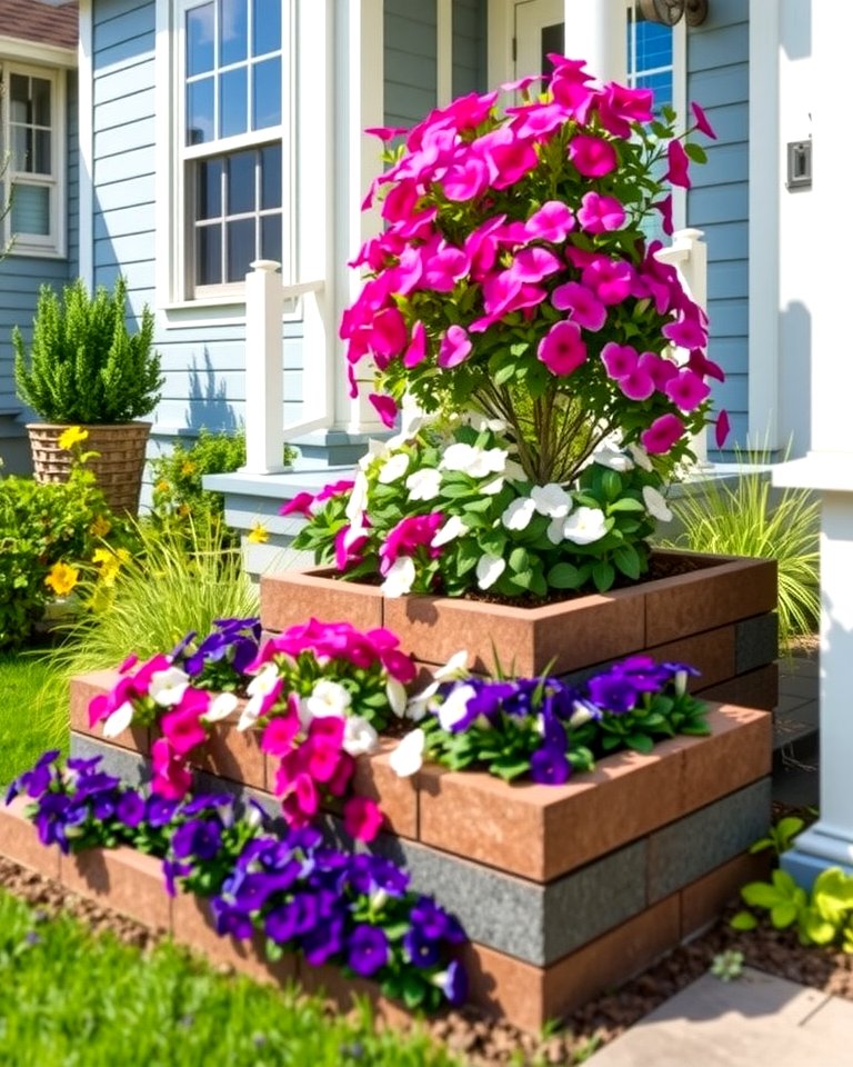 30 Front Yard Flower Bed Ideas for Curb Appeal Boost